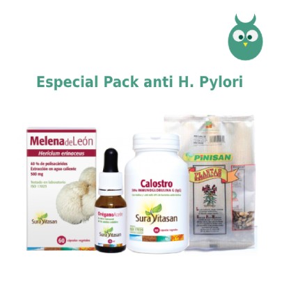 Protocolo natural Anti Helicobacter Pylori - Comprar | El Búho Verde.es