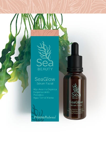 Serum Facial Seaglow 30ml Sea Beauty, Prisma Natural - El Buho Verde