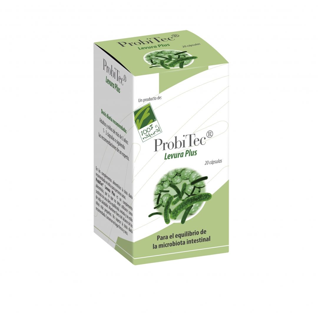 Probitec® Levura Plus Caja 20 Caps, Cien por Cien Natural - El Buho Verde